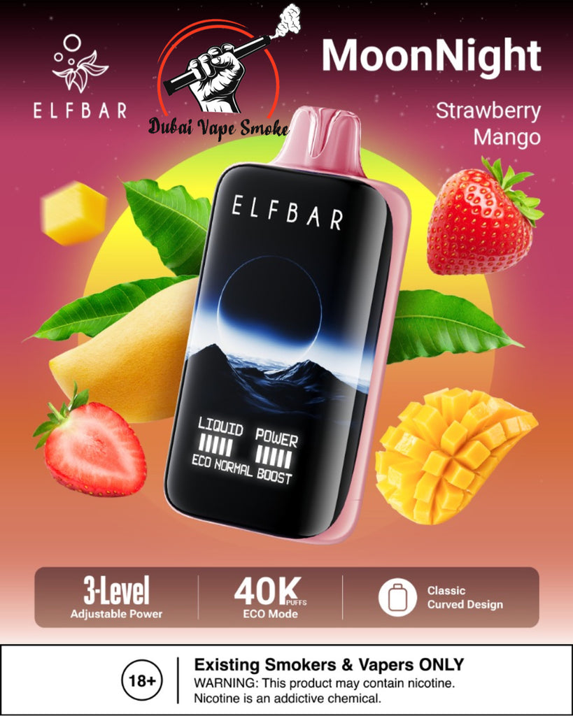 Elfbar Moonlight 40000 Puffs Disposable Vape In Dubai vape smoke ...