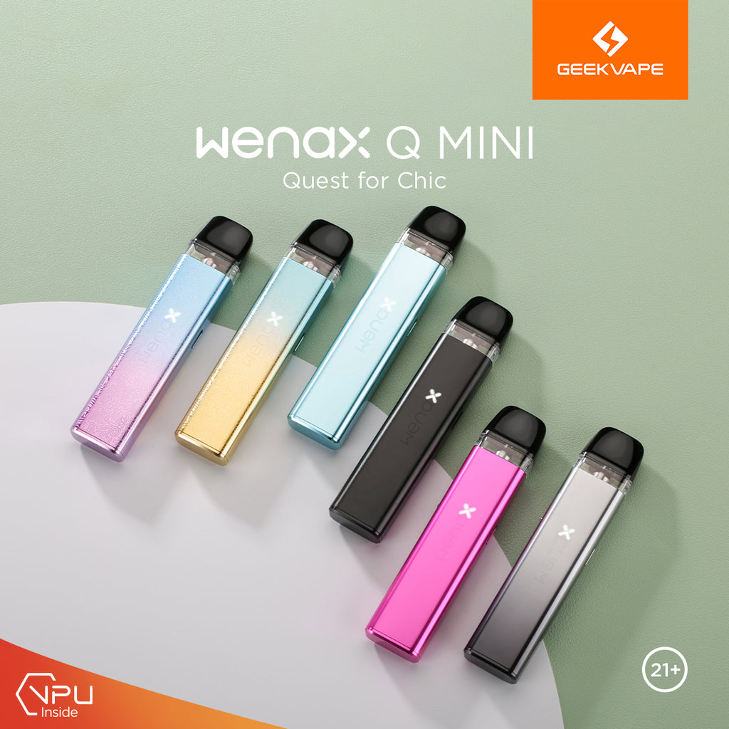 Wenax Q mini devices with pod – Dubai Vape Smoke