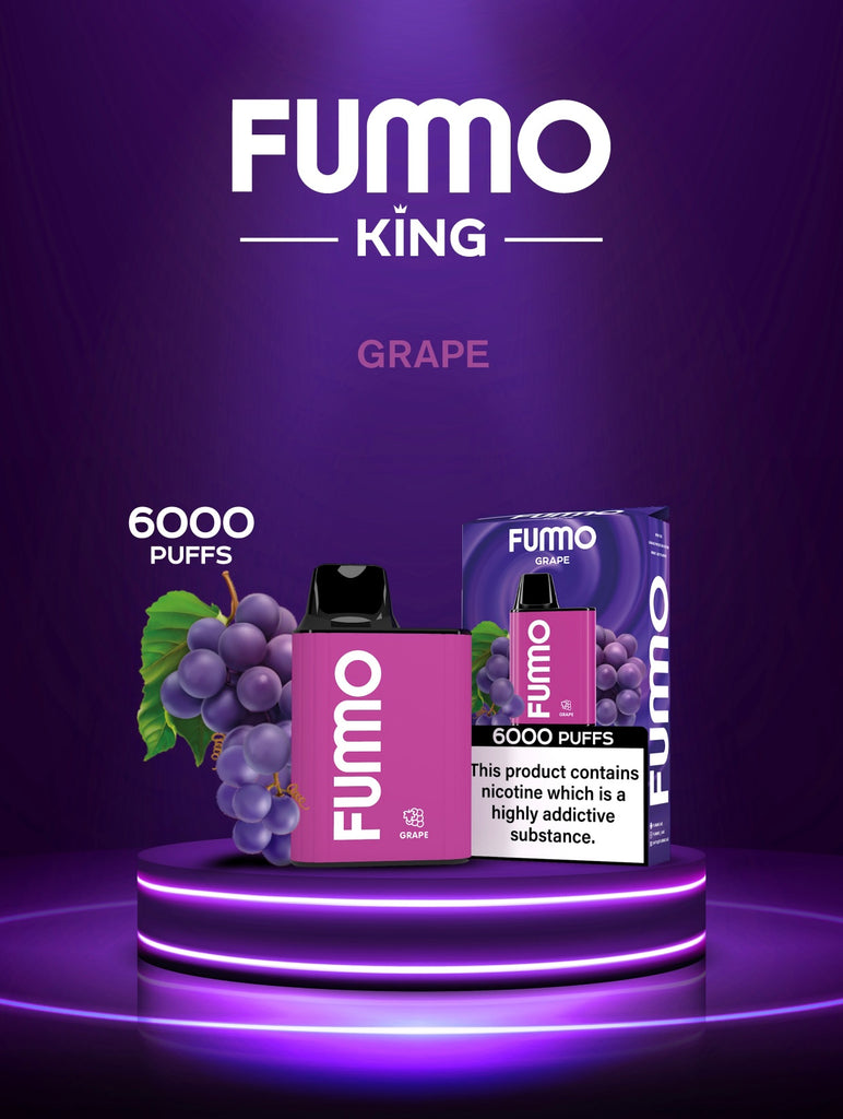Fumo king 6000 puffs disposable vape – Dubai Vape Smoke